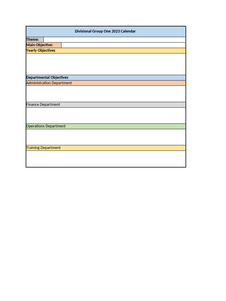 Leadership Record Keeping Template | PDF
