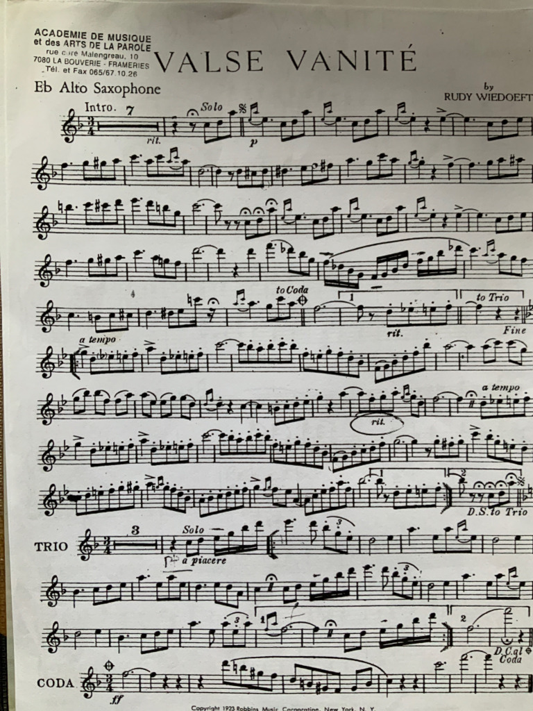 Valse Vanité 2 | PDF