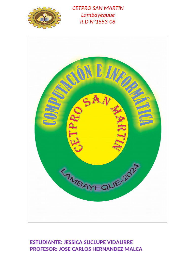 Estudiante: Jessica Suclupe Vidaurre Profesor: Jose Carlos Hernandez ...