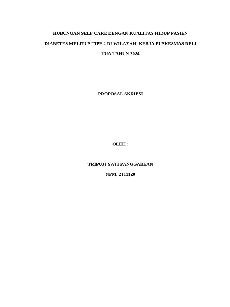 PANDUAN FORMAT SKRIPSI | PDF