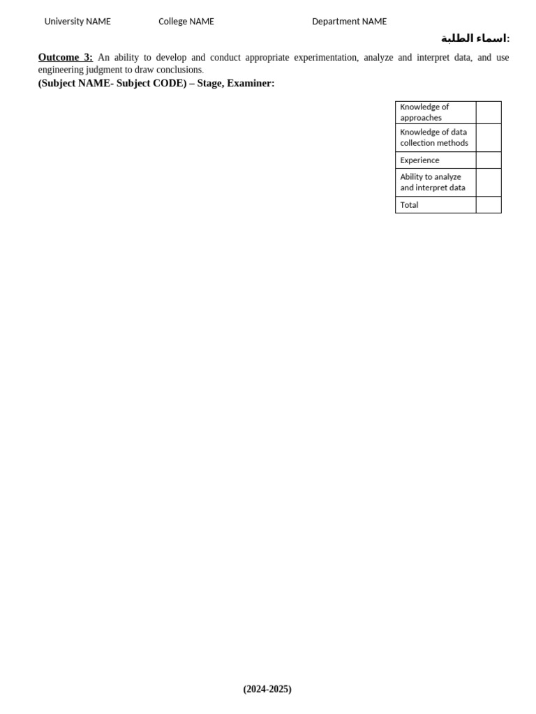 Outcome_3_OGE_Form | PDF