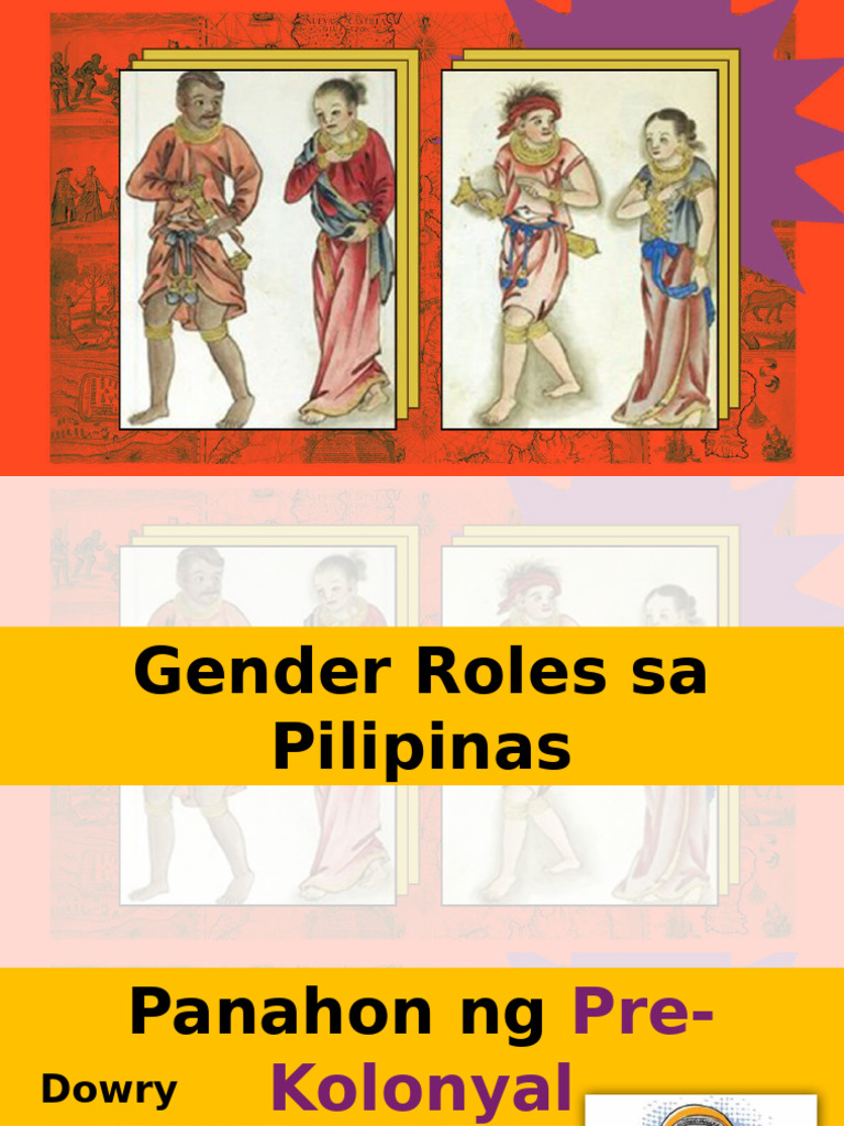Gender Roles Sa Pilipinas | PDF