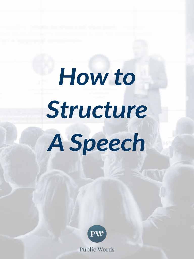 How To Structure A Speech Cdo3kq | PDF | Irony | Legal Liability