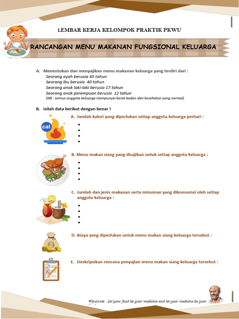 LEMBAR KERJA KELOMPOK PRAKTIK PKWU | PDF