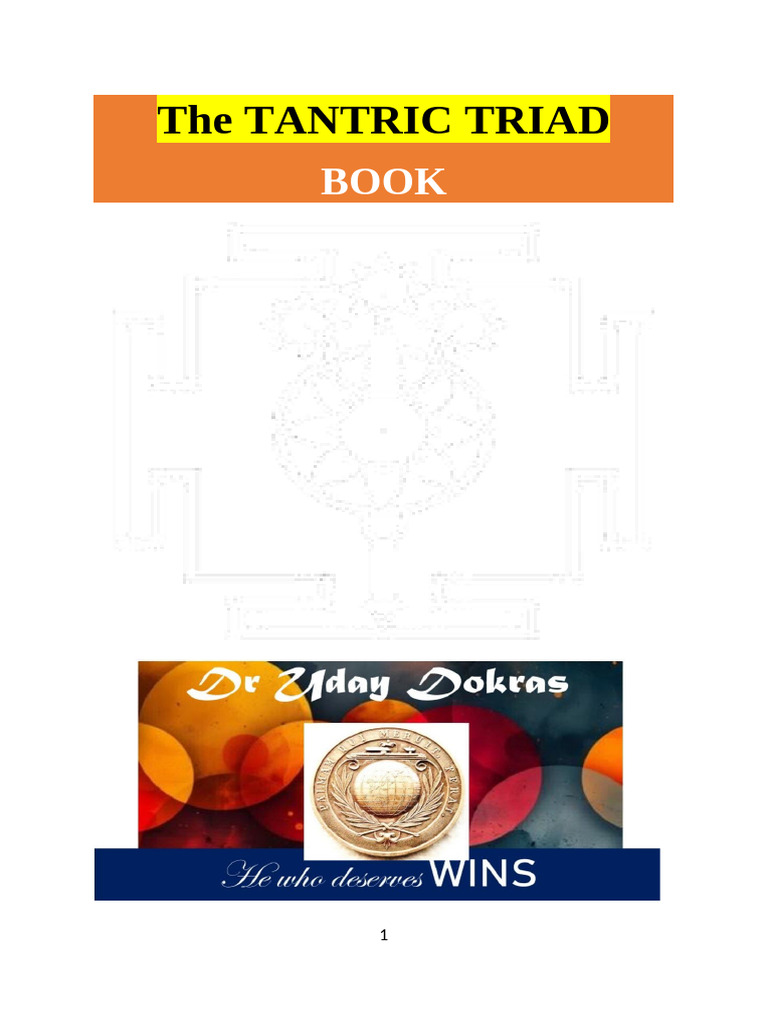The Tantric Triad Book | PDF