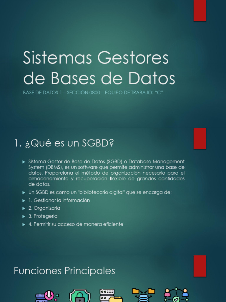 Sistemas Gestores | PDF | Mi sql | Bases de datos