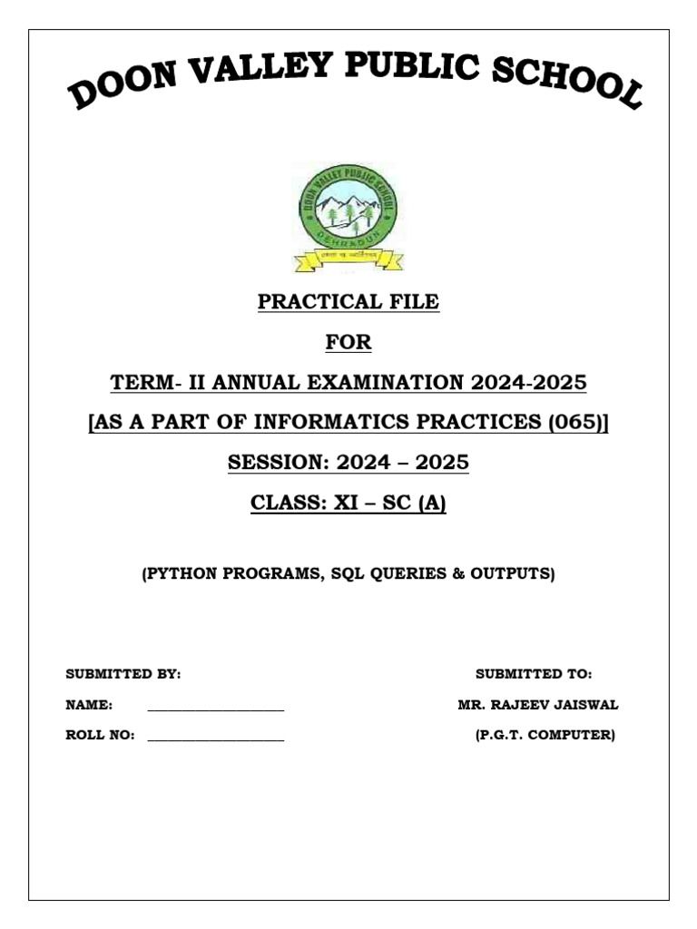 IP Practical File XI-Sc A 2024 (3)_removed | PDF
