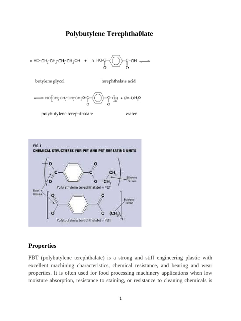 Polybutylene Terephtha0late | PDF | Electrical Connector | Strength Of Materials