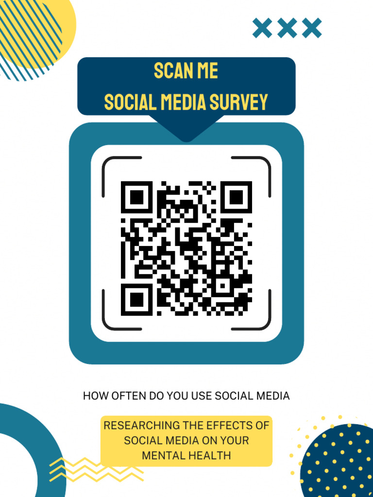 Blue and Yellow Playful QR Code Placement Flyer (2) | PDF