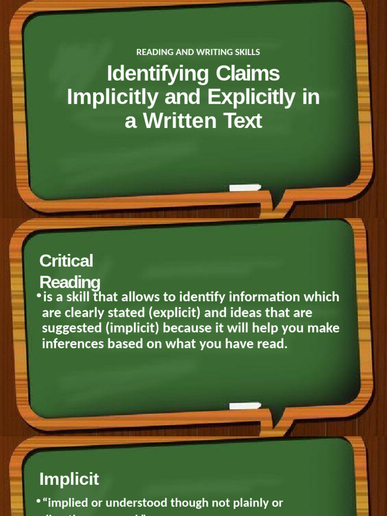 Claims | PDF | Argument | Logic