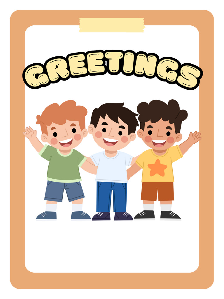 Common Greetings and Their Usage | PDF