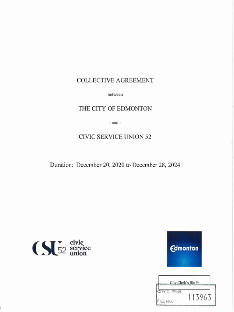 Csu52 - Coe - Cba 2021 2024 | PDF | Employment | Overtime