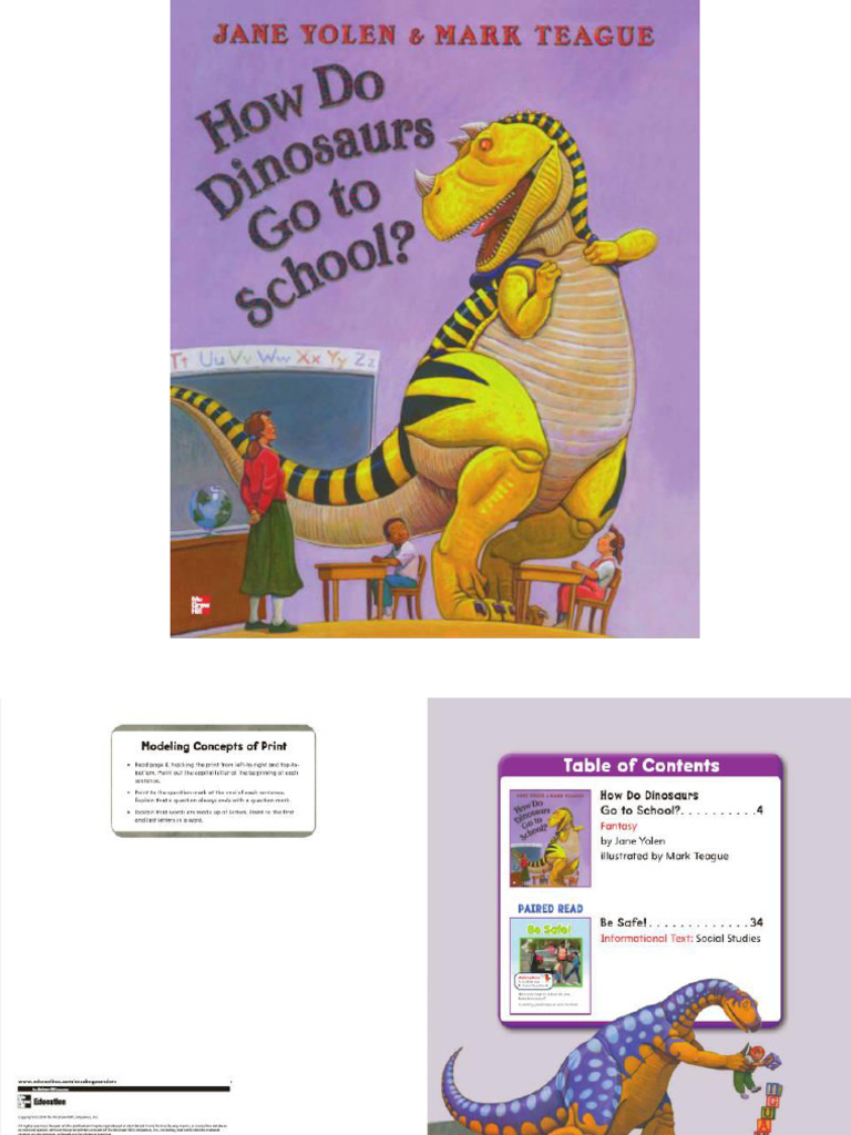 How Do Dino Go 2 School | PDF