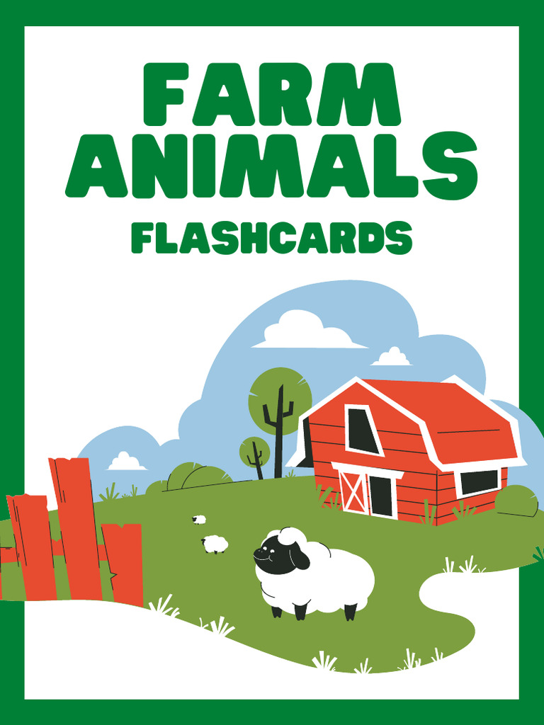 Farm Animals Flashcards | PDF