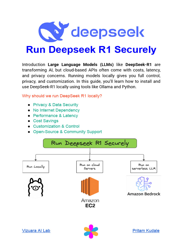 How to Run Deepseek Locally | PDF | Amazon Web Services | Computer Science