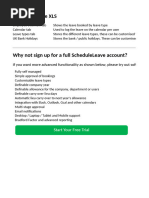 Excel Leave Calculation Formula Guide | PDF