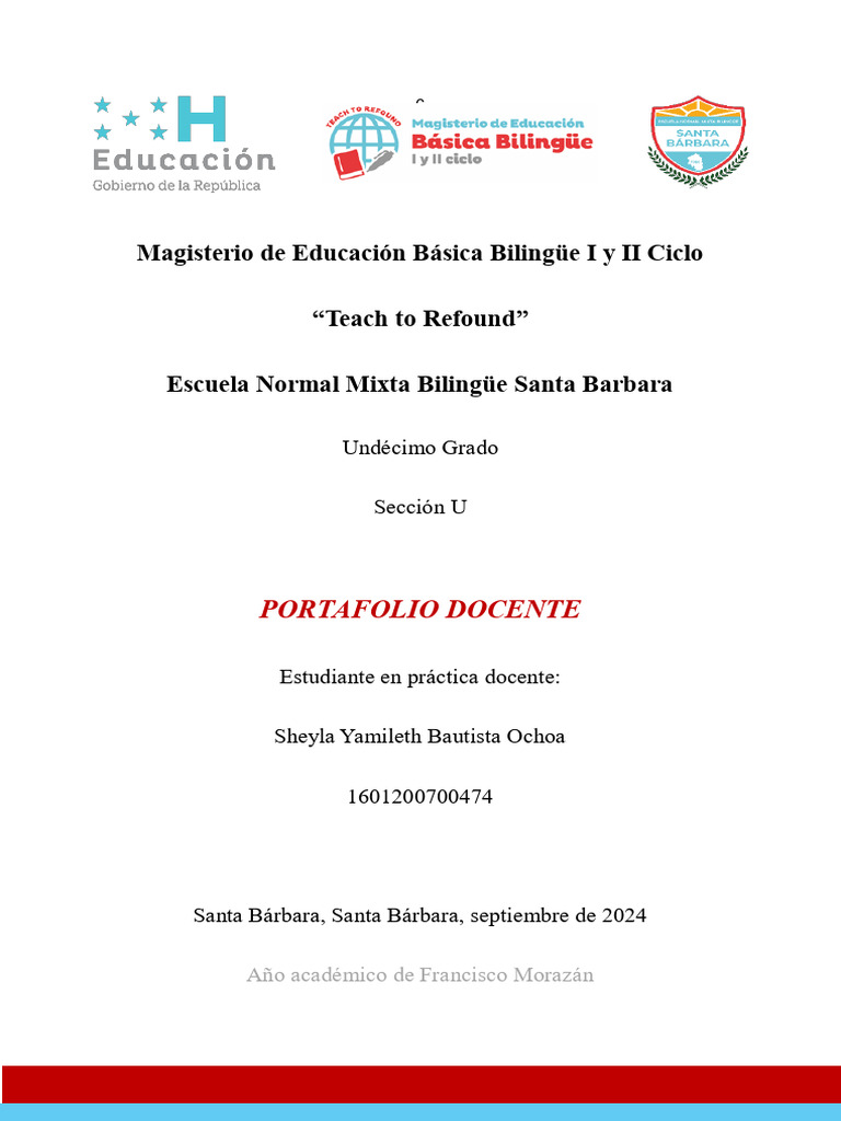 Formato Portada Libro Unico | PDF