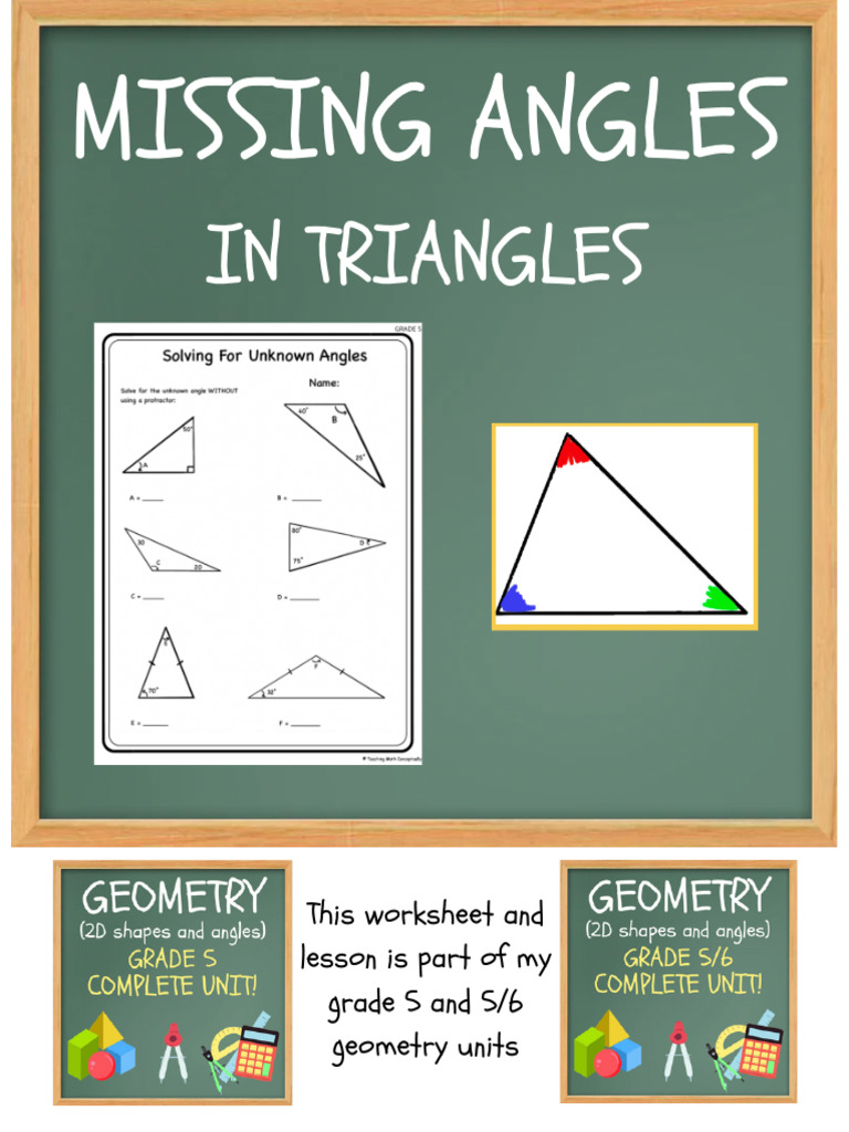 Geometry Unit: 2D Shapes & Angles | PDF