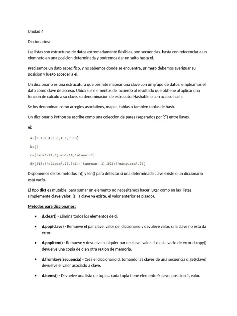Resumen 2 Parcial | PDF | Archivo de computadora | Python (lenguaje de programación)