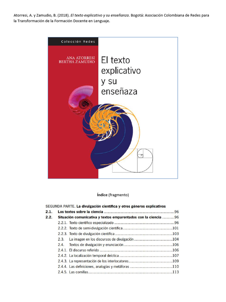 Enseñanza del Texto Explicativo | PDF