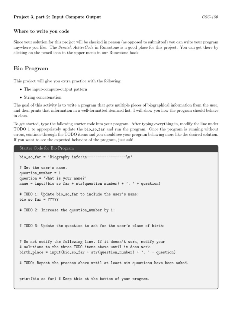 P03 Bio Handout (1) | PDF