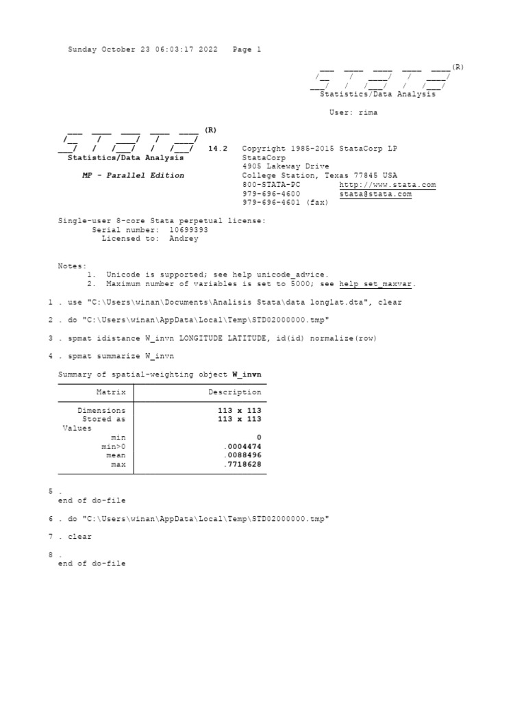 Percobaan 3 | PDF | Akaike Information Criterion | Statistical Inference