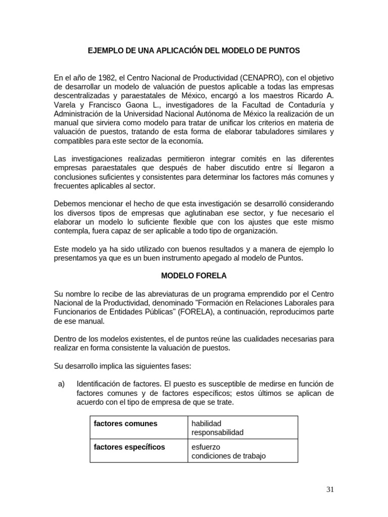 Modelo de Forela Final | PDF | Muestreo (Estadísticas) | Costo de la vida