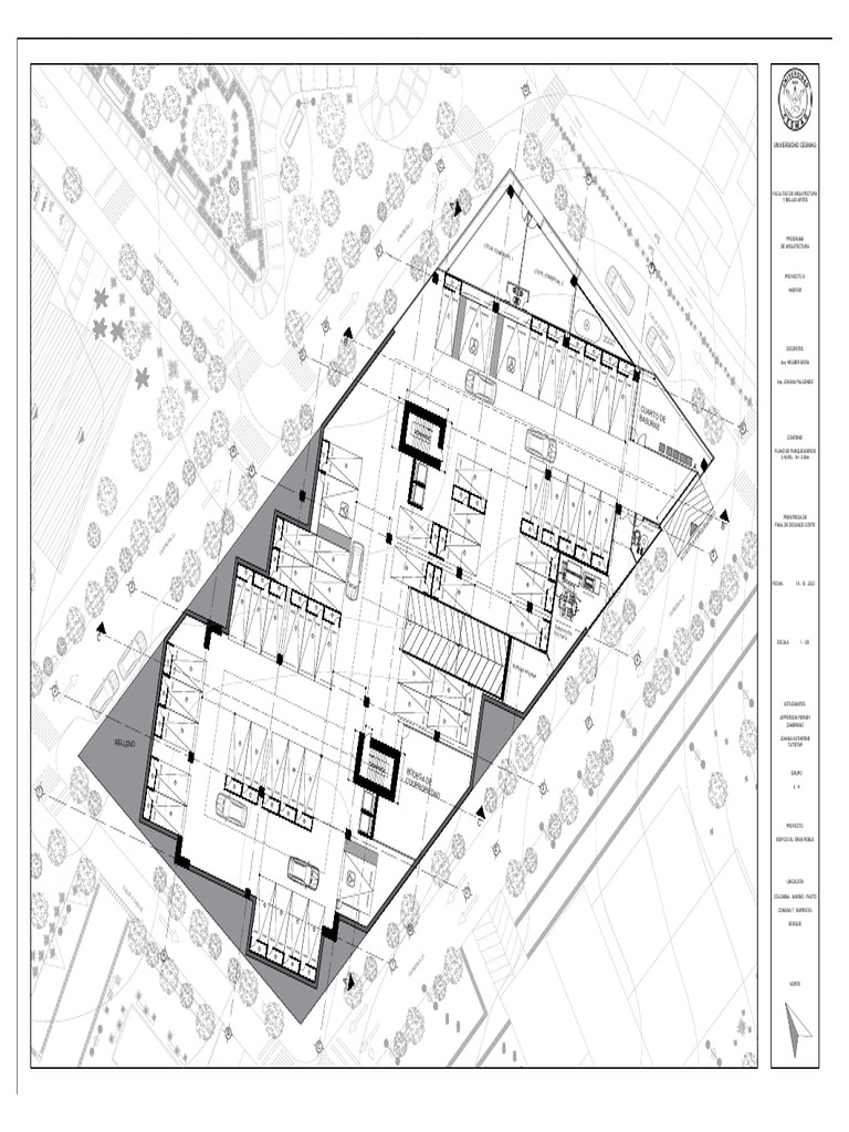 Plano de Parqueaderos A Nivel | PDF