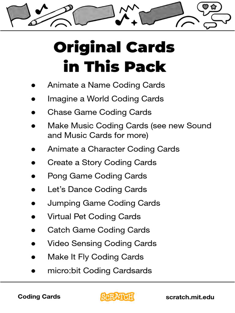 Scratch Cards All | PDF | Scratch (Programming Language)