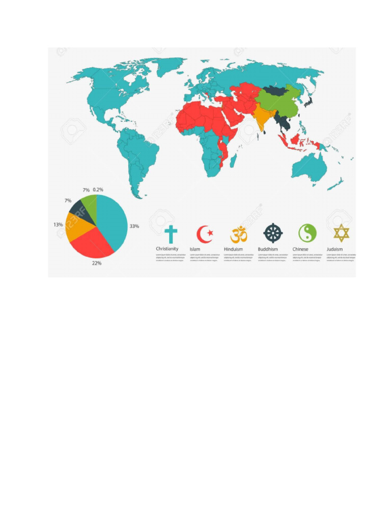 mapa de religiones | PDF