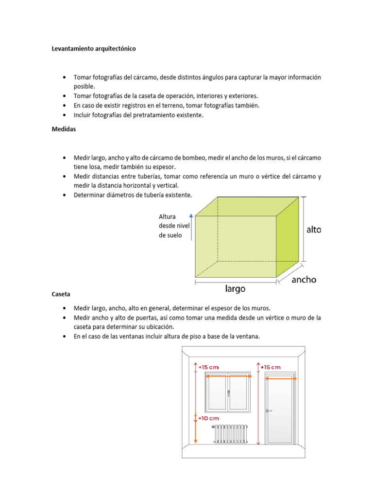 Levantamiento Arquitectónico | PDF