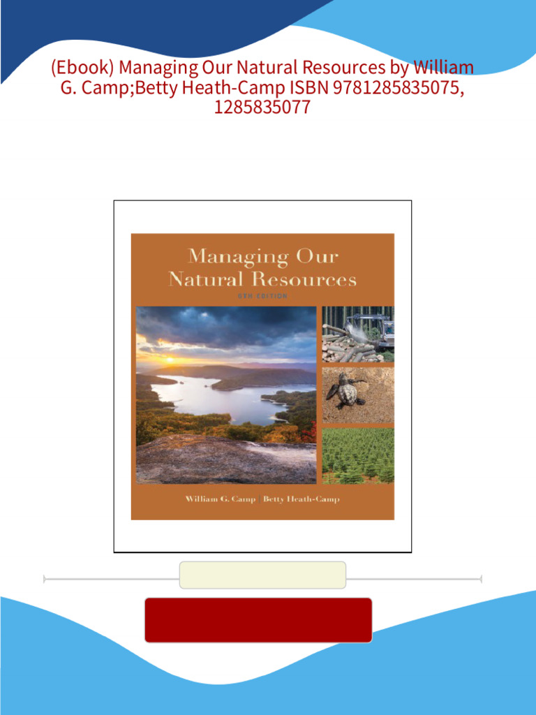 (Ebook) Managing Our Natural Resources by William G. Camp Betty Heath ...