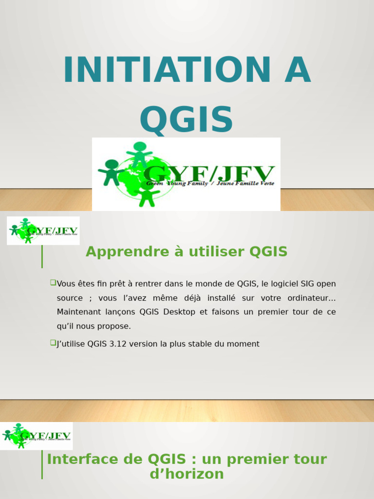 QGIS Présentation | PDF | Interface graphique | Logiciel