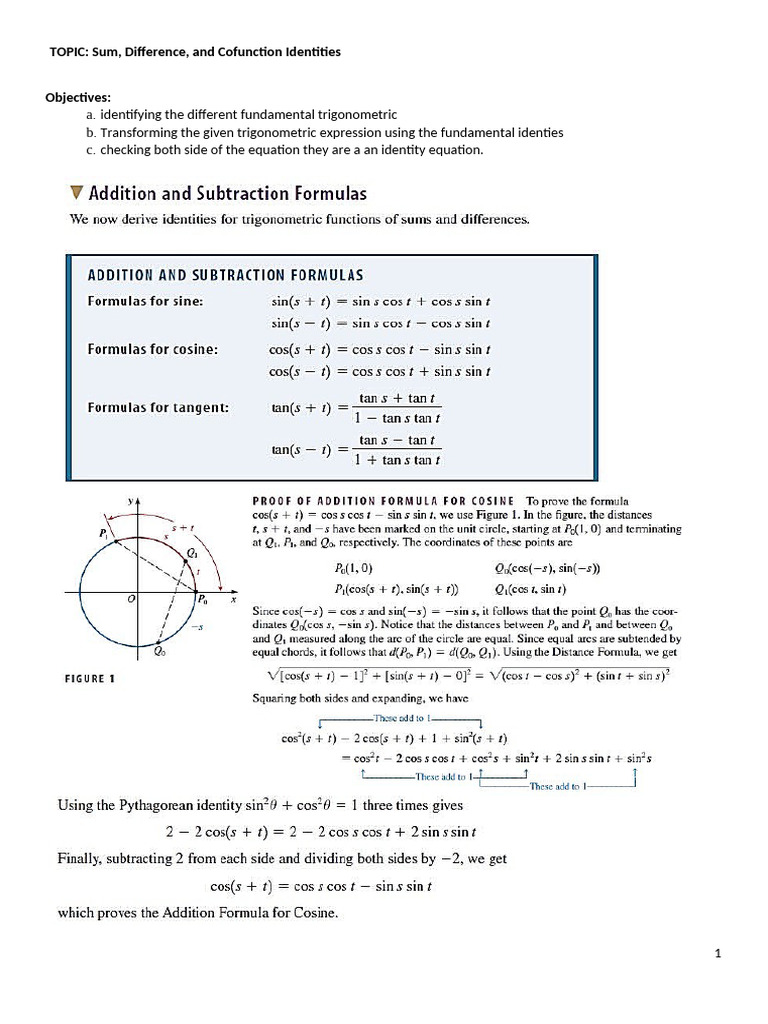 Precalculus For College Final | PDF