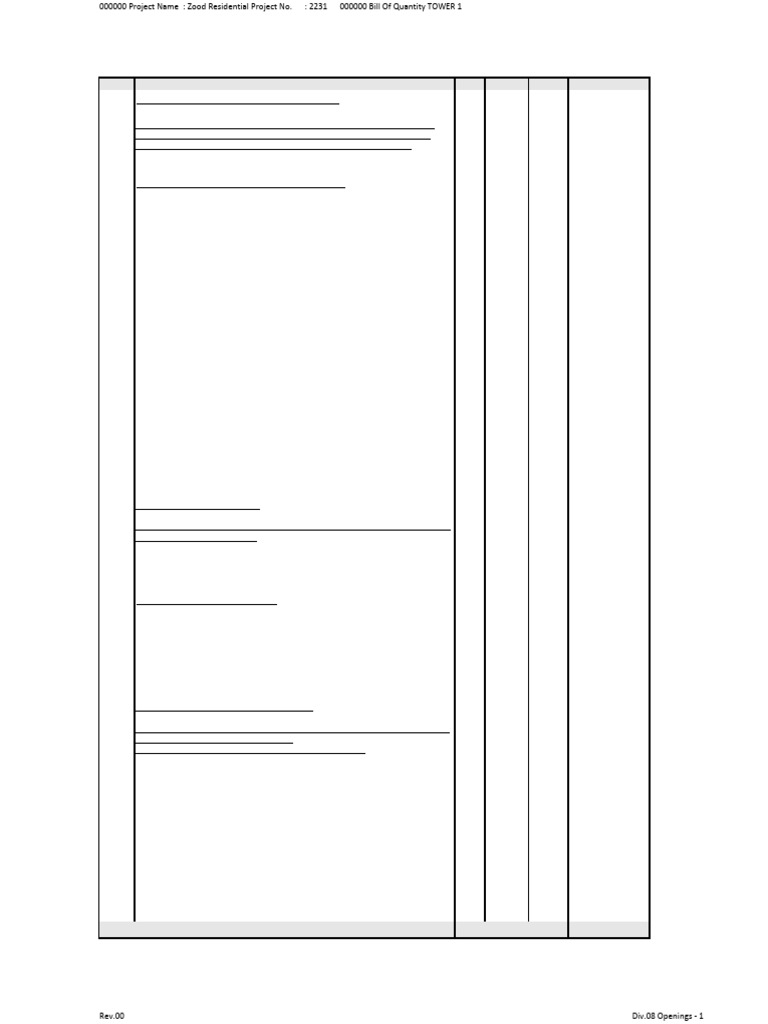 2231-Ata-Td-Bq-Re-T1 - Rev00 - 1 | PDF | Door | Window