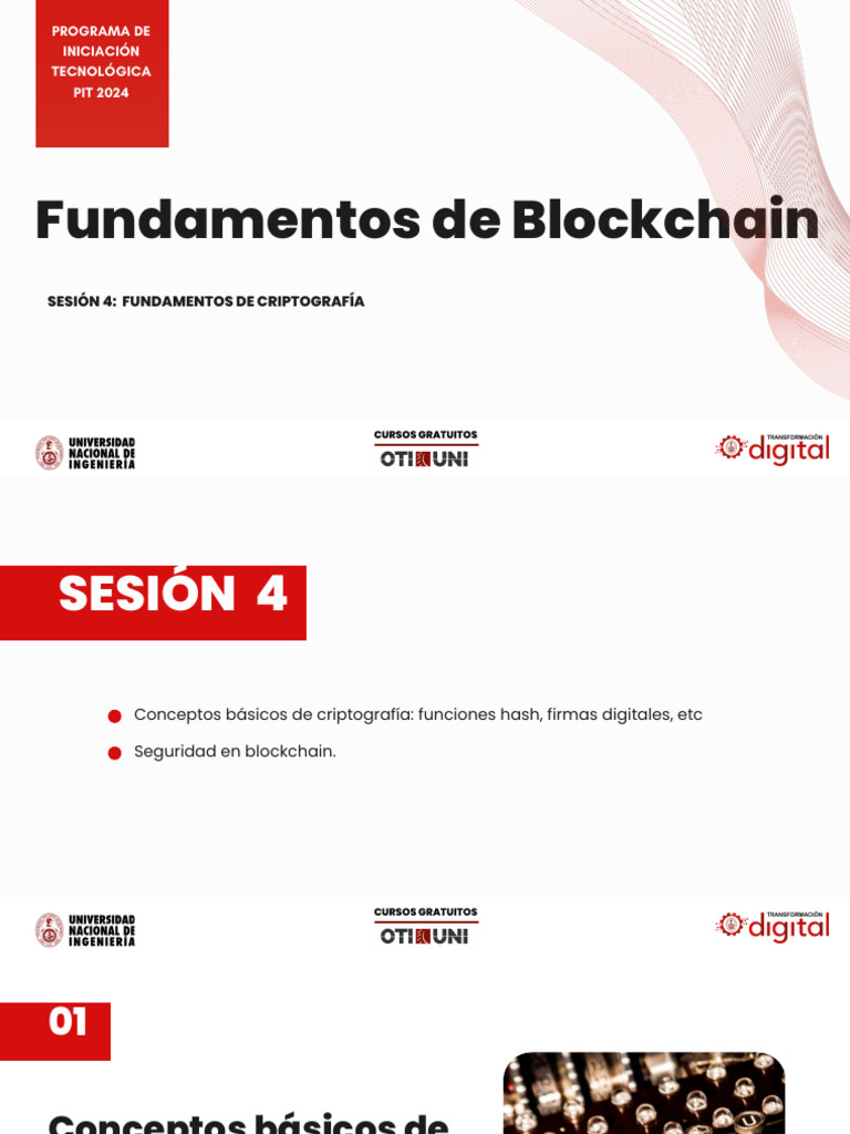 Sesión 4 Fundamentos de Criptografía | PDF | Clave (criptografía) | Cifrado
