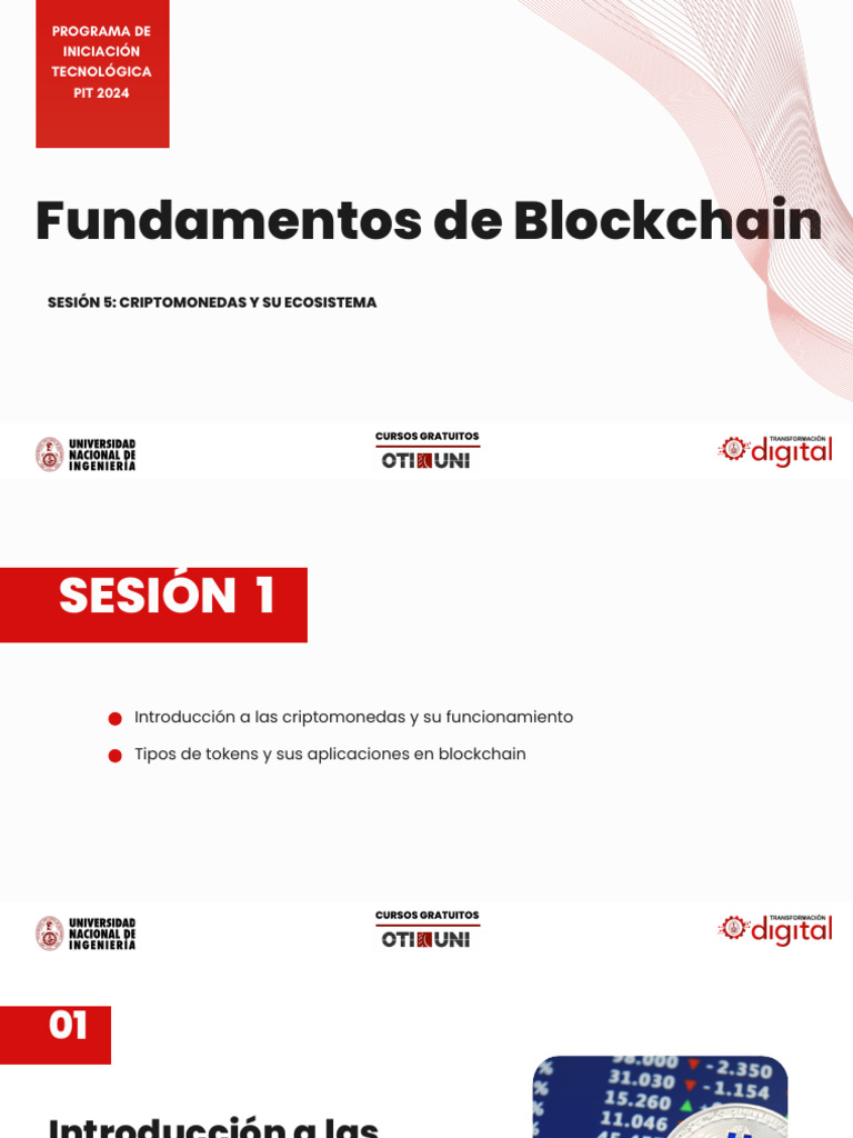 Sesión 5 Criptomonedas y Su Ecosistema | PDF | Criptomoneda | Bitcoin