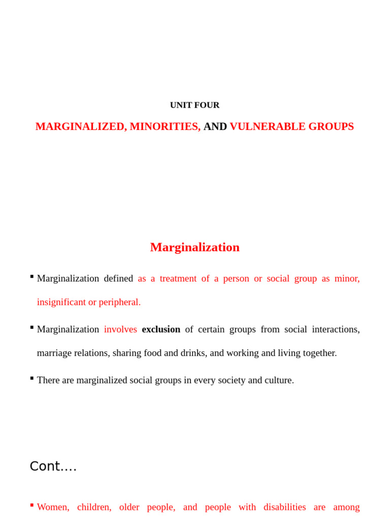 UNIT 4 - Anthrop | PDF | Female Genital Mutilation | Clitoris