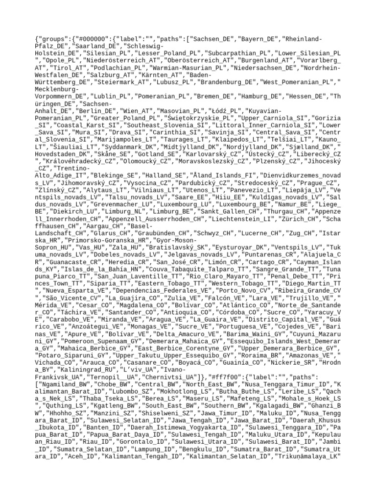 Mapchartsave World Subdivisions | PDF