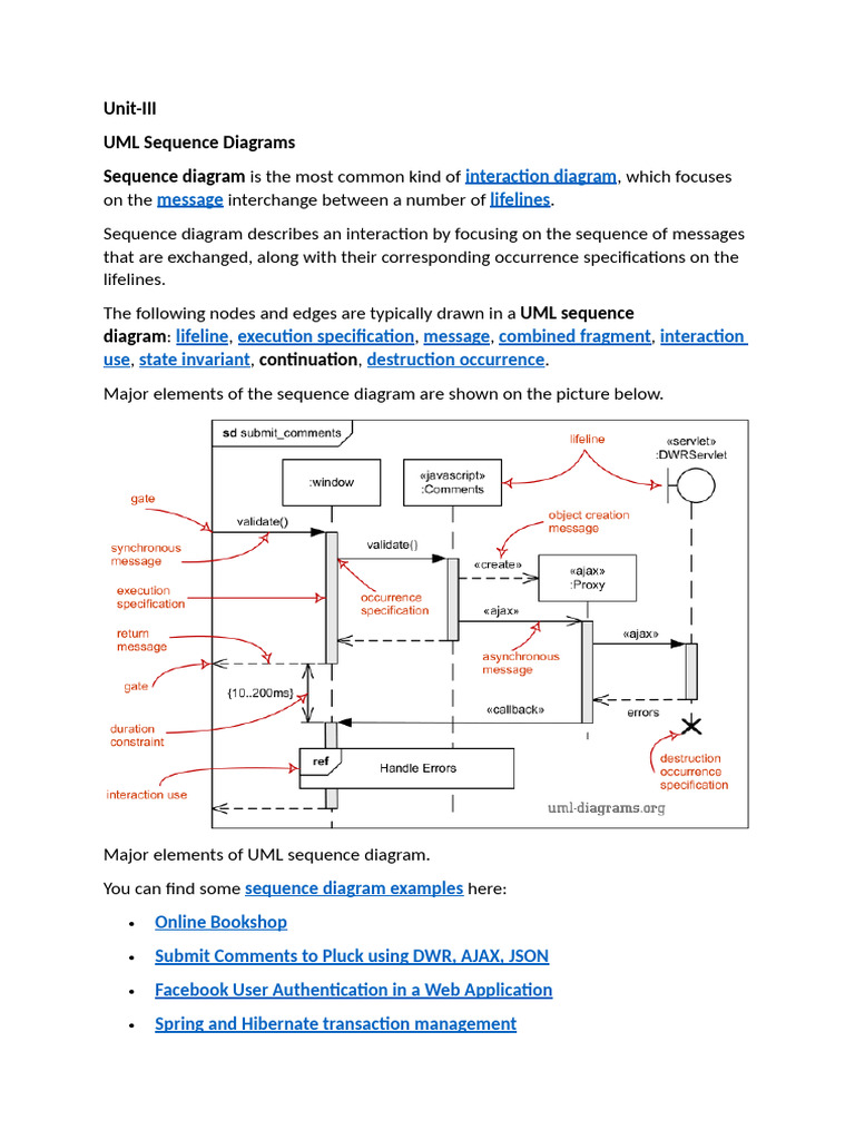 sequencediagram | PDF | Control Flow | World Wide Web