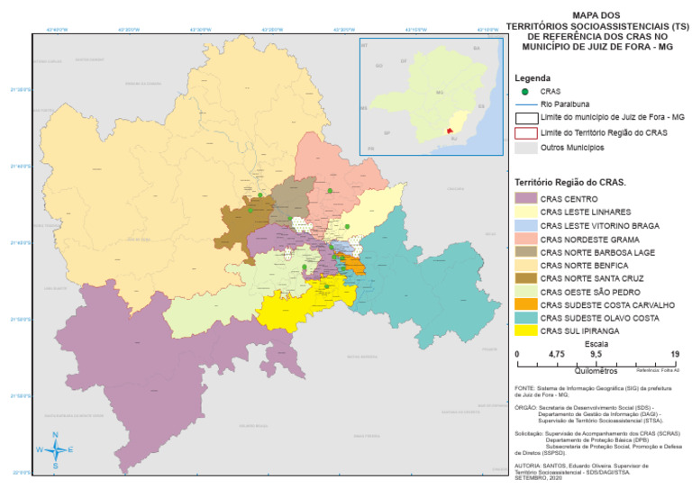 Mapa Cras Municipio | PDF