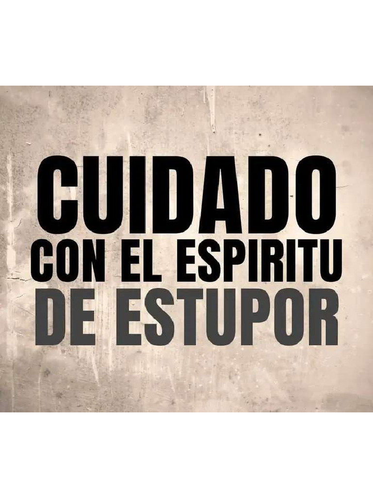 Espiritu de Estupor | PDF