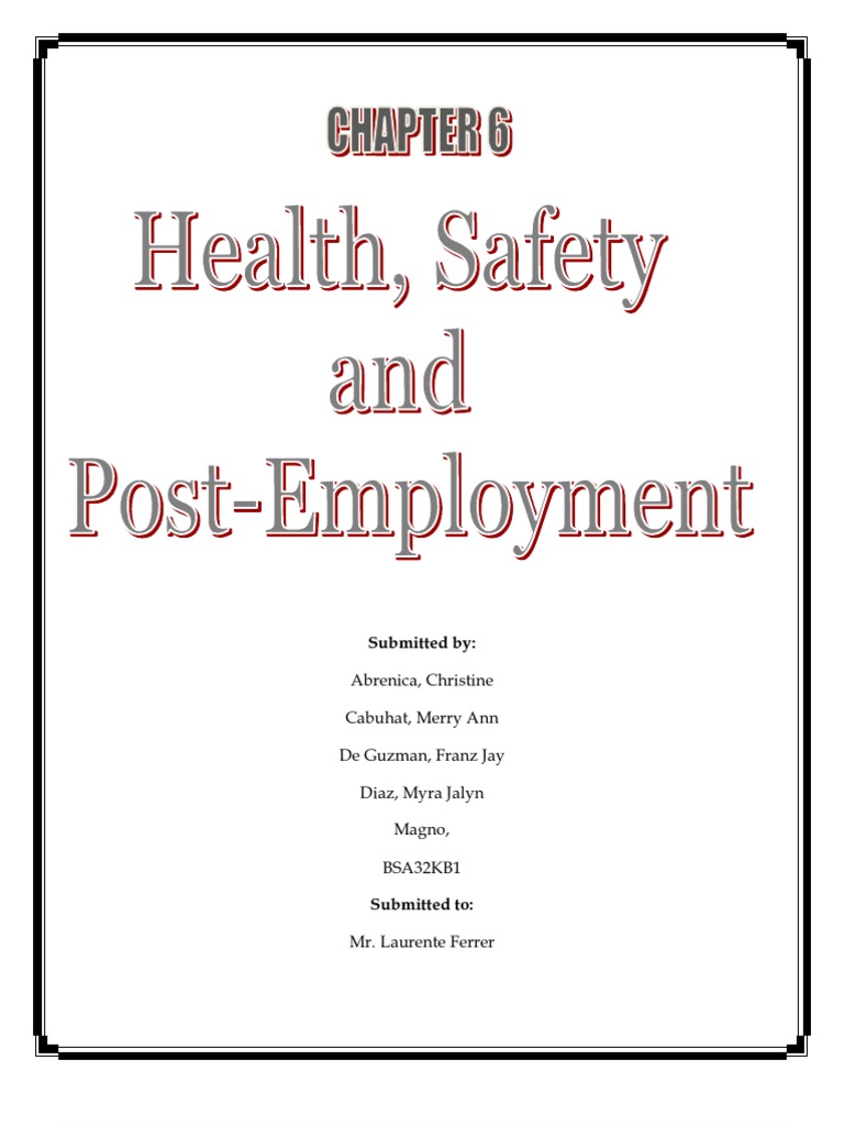 Submitted by | PDF | Occupational Safety And Health | Traffic Collision