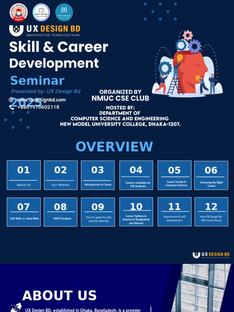 Skill & Career Development Seminar | PDF | 3 D Computer Graphics | Résumé