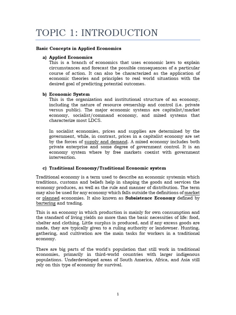 ECN 203 TOPIC 1-9-1 | PDF | Gross Domestic Product | Economics