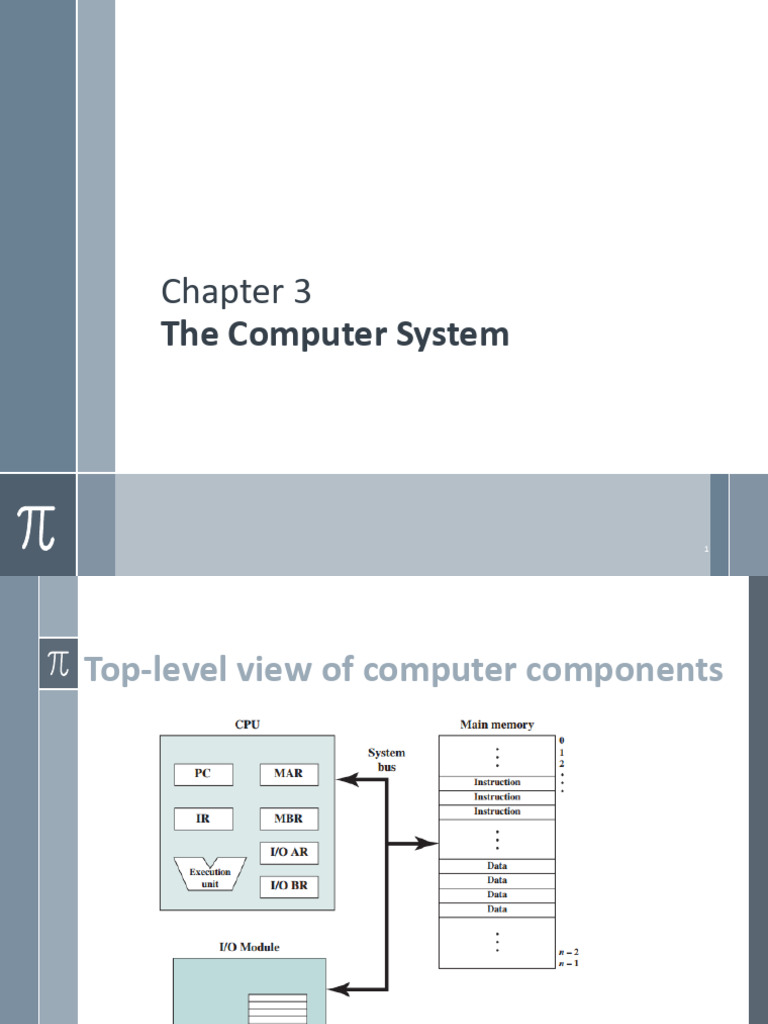 Chap 03 - The - Computer - System | PDF | Input/Output | Central ...