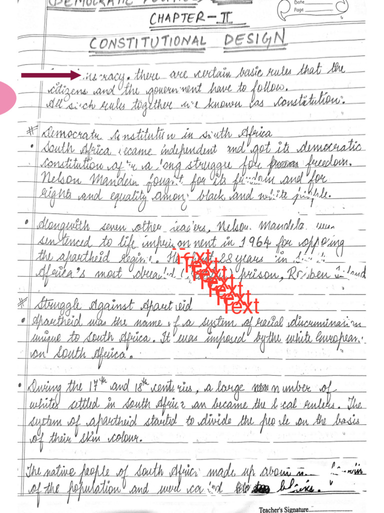 Constitution Design Notes | PDF