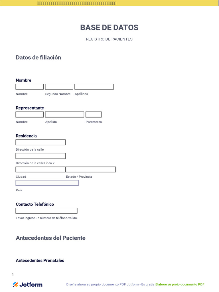 Registro Completo de Pacientes Médicos | PDF | Inmunología | Medicina