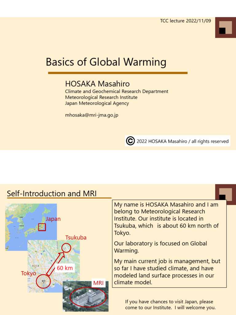 3 Presentation Introduction of Global Warming | PDF | Greenhouse Effect ...