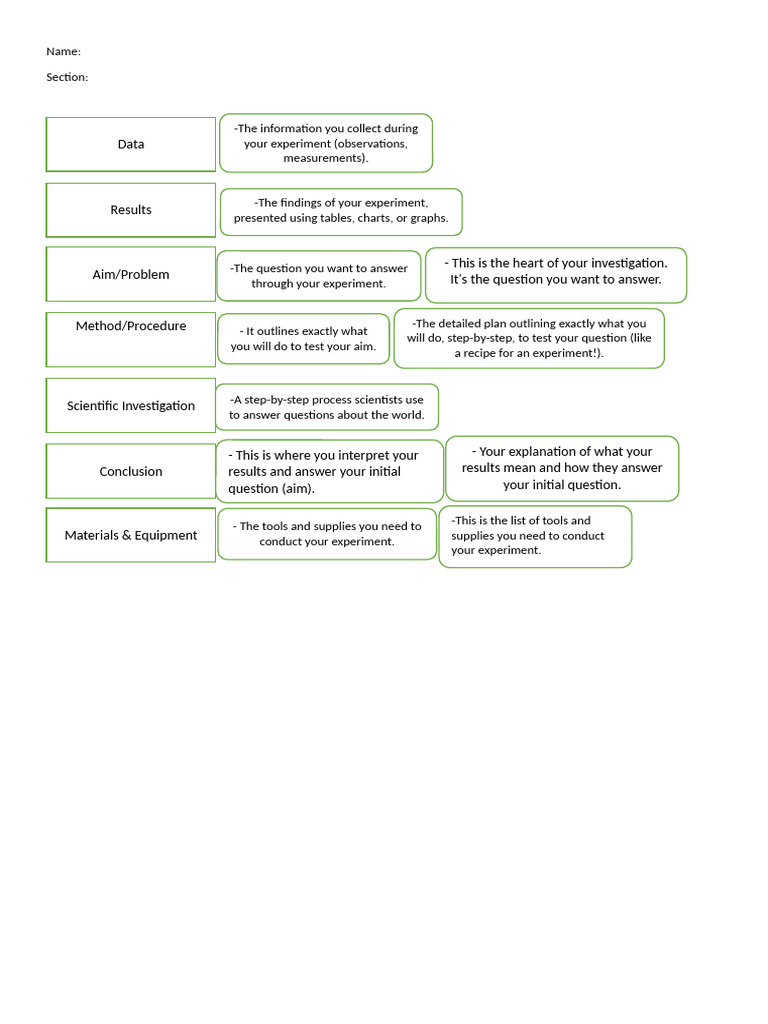 Scientific Investigation Process Guide | PDF
